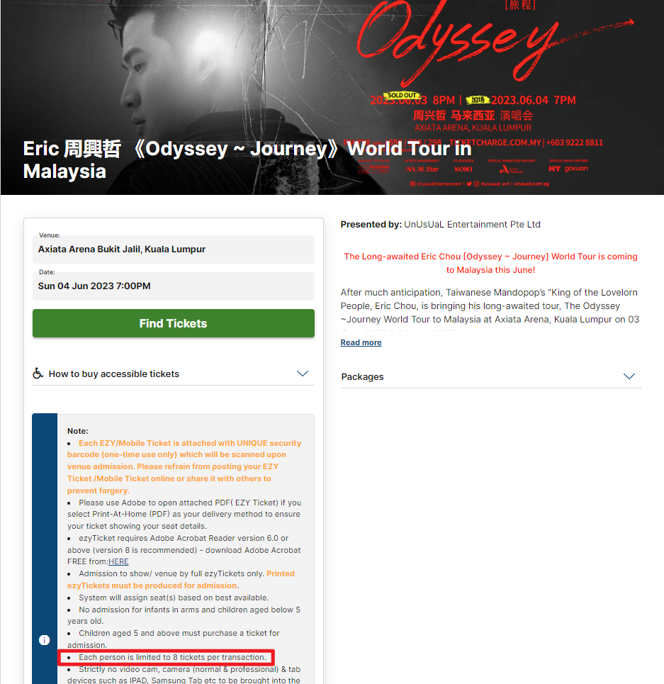 On-Sale FAQs (General Public and Pre-Sale) – Ticketek Singapore